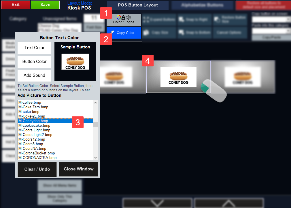 How to make your own button images – MicroSale