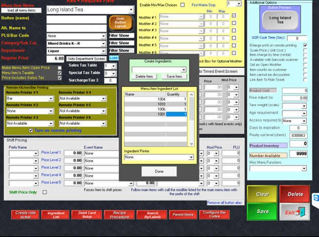Liquor Control Interface (Berg and Berg emulated systems) – MicroSale