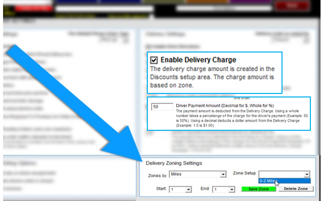 Delivery Zones – MicroSale