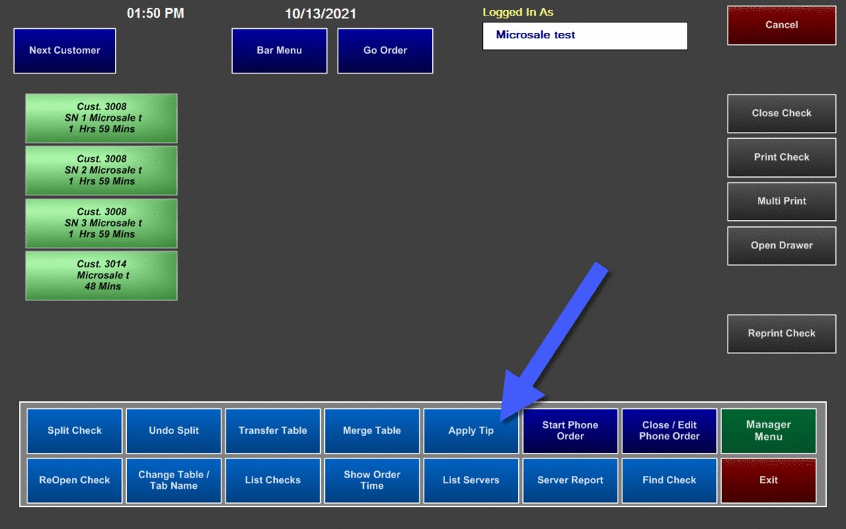 Apply Tips – MicroSale