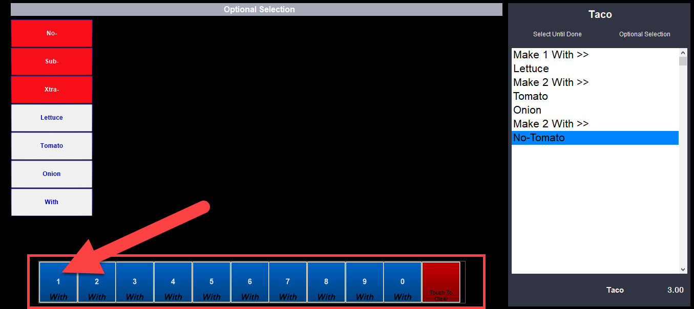 Modifying Items that have been rang in together (using the quantity button) – MicroSale
