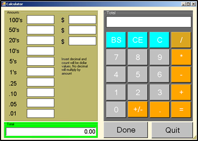 Drawer Calculator Setup & How to Use it – MicroSale